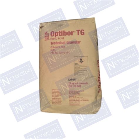 Boric Acid H Bo Network Chemical