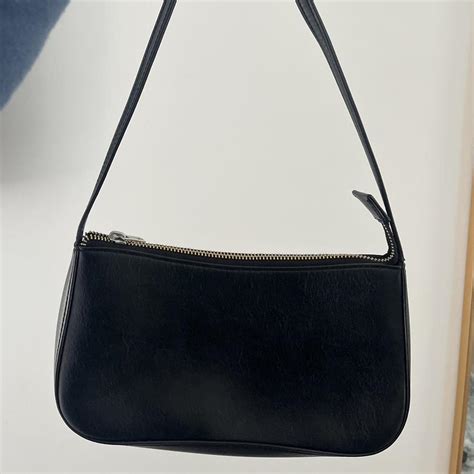 Brandy Melville Shoulder Purse Black Lightly Used No Depop