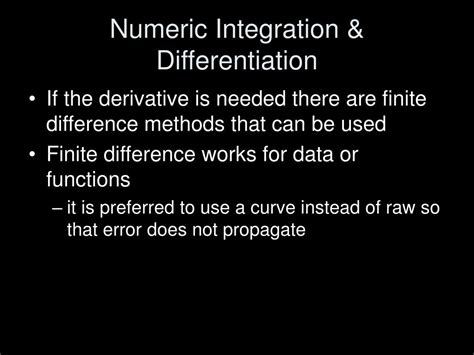 Ppt Che 250 Numeric Methods Powerpoint Presentation Free Download