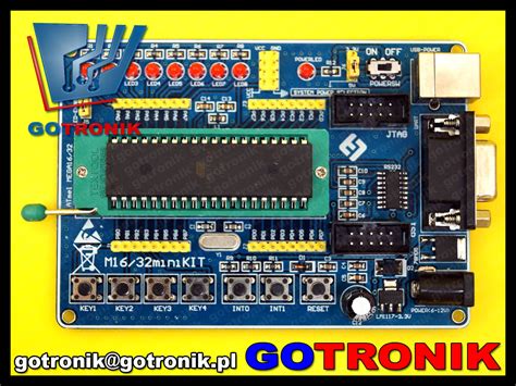 Moduł startowy AVR Atmega32a