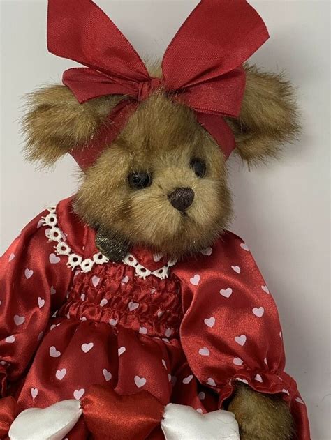 Bearington Bears Plush Bea Mine 2006 Valentine Bear Jointed Stuffed