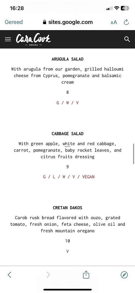 Casa Cook Rhodes Rhodes Restaurant Happycow