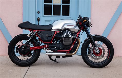 Moto Guzzi V7 Cafe Racer Custom Reviewmotors Co