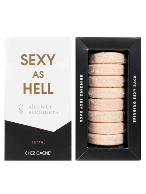 Chez Gagne Shower Steamer Set Sexy As Hell Santal Over The