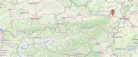 Mapa Rakouska Mapy Mapa Česka