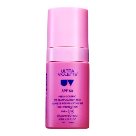 Buy Ultra Violette Preen Screen™ Spf 50 Reapplication Mist Sephora Australia
