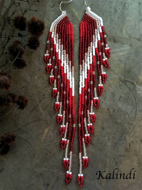 Beaded Feather Earrings Tutorial At John Hargrove Blog
