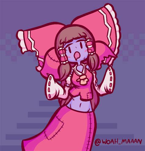 Zombie Reimu R Touhou