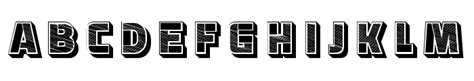 Abstract Blocks Regular Free Font Decorative Display Mode What Font Is