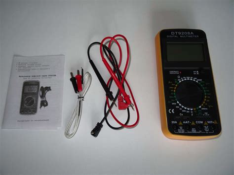 Мультиметр Tek Dt 9208a 61 10 507 — купить по низкой цене в интернет магазине ОНЛАЙН ТРЕЙД РУ