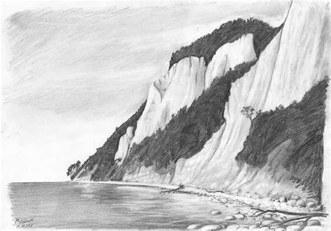 Landschaft Bleistiftzeichnung Einfach Globetrotspot