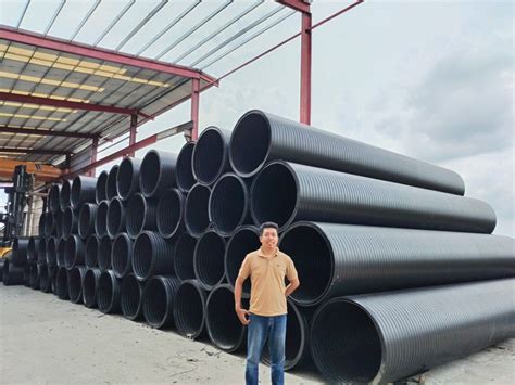 Hdpe Structured Wall And Dual Wall Pipes Commercial And Industrial Construction Tools