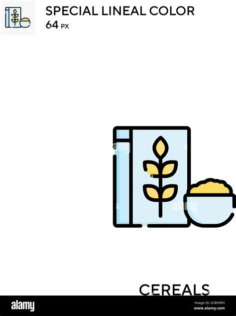 Cereals Special Lineal Color Vector Icon Cereals Icons For Your