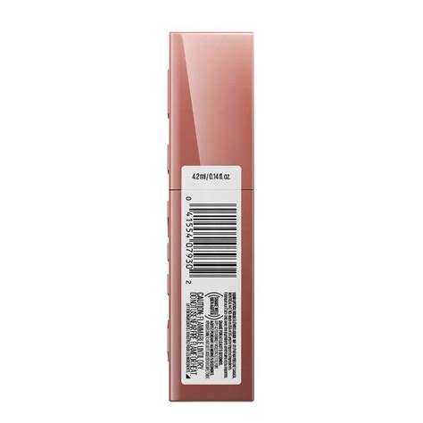 Labial Líquido Brillante Maybelline Superstay Vinyl Ink Nudes Punchy