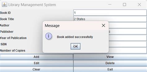 Library Management System Using Java Swing With Source Code