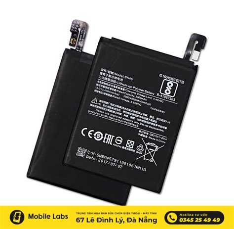 Thay pin Xiaomi Redmi Note 5 Pro Đà Nẵng