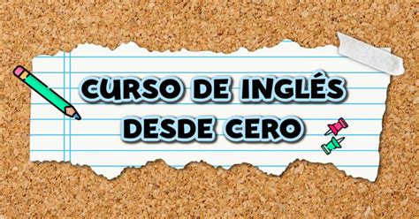 Curso de Inglés desde Cero