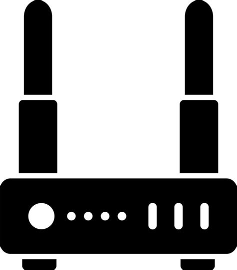 Router Vector Icon 21130887 Vector Art At Vecteezy