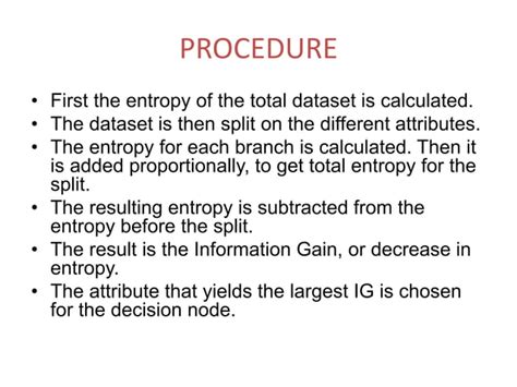 Id3 Algorithm Pptx