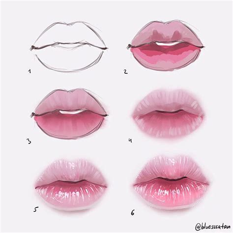 Pin By Nadih Koko On How To Draw Face Digital Painting Tutorials Digital Art Tutorial Art