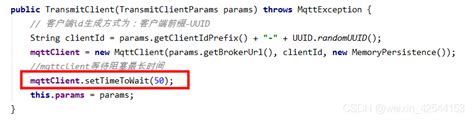 Mqtt客户端连接emq服务器，断开重连的connect 一直超时等待java Mqtt 一个client 卡住 Csdn博客