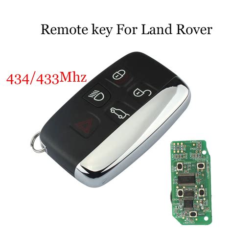 433 315Mhz 5Buttons Smart Remote Key Keyless Fob For Land Rover