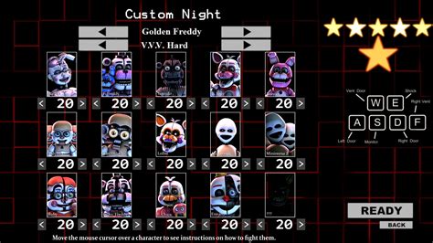Мод на Fnaf Ultimate Custom Night Telegraph