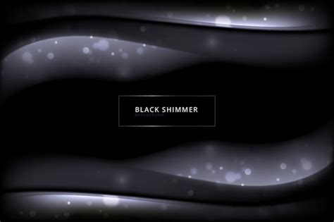 Free Vector Realistic Black Shimmer Background