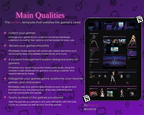Notion Video Game Tracker R Notioncreations
