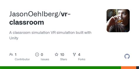 GitHub JasonOehlberg Vr Classroom A Classroom Simulation VR Simulation Built With Unity