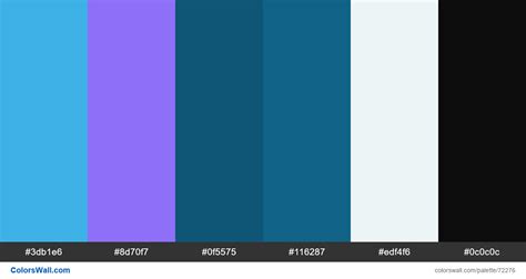 Colorswall On Twitter Ui Clean Data Crm Colors 3db1e6 8d70f7