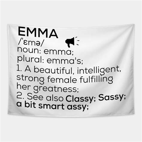 Emma Name Definition Emma Female Name By Tee Logic Female Names