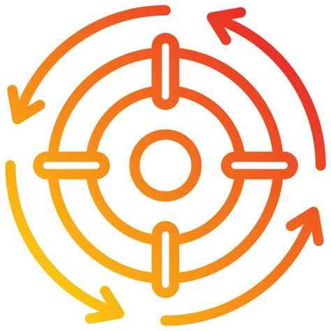 Accuracy Generic Gradient Outline Icon