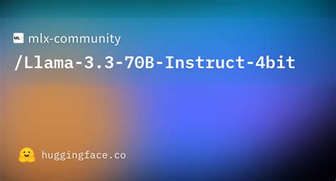 Config Json Mlx Community Llama B Instruct Bit At Main