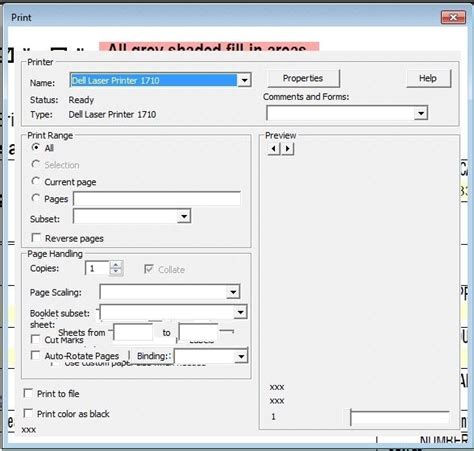 Adobe Reader Print Dialog Box Incomplete Software Spiceworks Community
