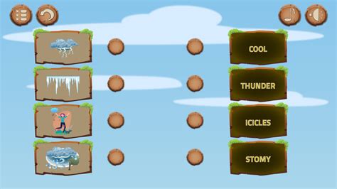 🕹️ Play Weather Wits Game Free Online Weather Related Picture Word
