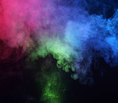 Premium Photo Abstract Smoke Isolated On Black