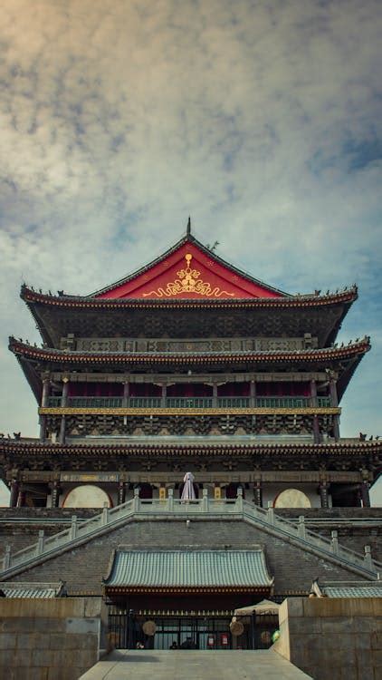 건물 건물 외관 건축 게이트 계단 고대 도시 고대의 관광 관광지 구조 국립 낮 동양 랜드마크 문화 유산 보존 본부 사원 산시 상징