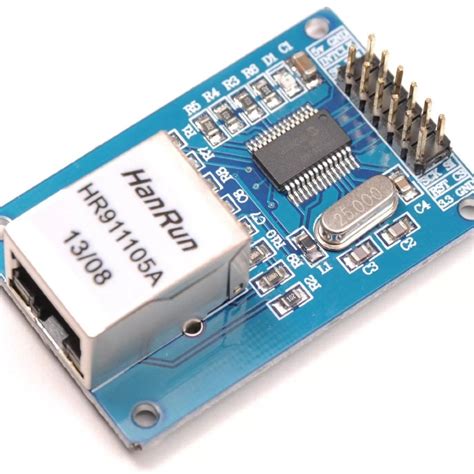 Enc28j60 Ethernet Lan Network Module For Arduino Ktechnics Systems