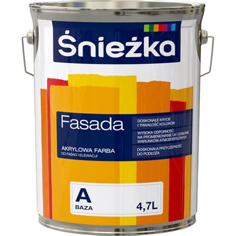 Farba Do Elewacji Emulsyjna Nie Ka Fasada Baza A Mat L Bia Y Ceny Opinie Renowa Pl