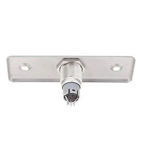 Navkar Systems Simple Exit Button Stainless Steel 3x1 For Access