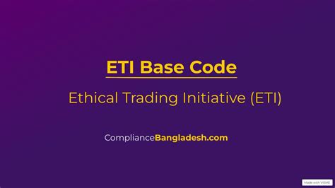 Eti Base Code Compliance Bangladesh