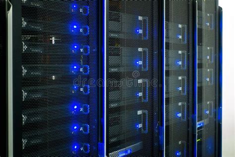 Data Center Server Room Stock Image Image Of Cloud 109618277