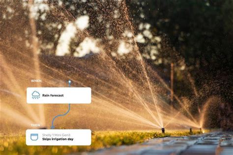 Automate Your Irrigation System Based On The Weather Shelly Usa