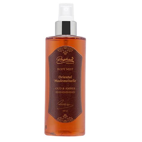 Raghad Organics Oriental Mademoiselle Body Splash 250ml Sifsaf