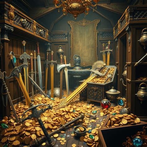 Treasure Room Fantasy Art