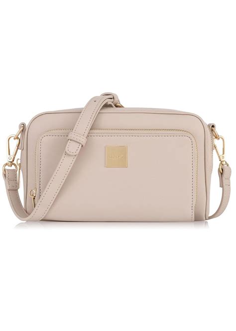 Mała beżowa torebka cross body TOREC 0904 80 OCHNIK Moda Sklep