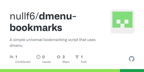 Amartya Sajith On Linkedin Github Nullf6dmenu Bookmarks A Simple Universal Bookmarking Script
