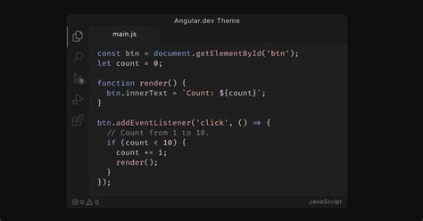 Angulardev Theme By Amirhosseinfaraji Vs Code Themes