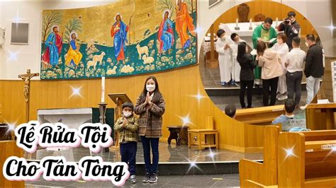 🇯🇵thánh Lễ Rửa Tội Cho 2 Bạn Trẻ Vào Đạo Thiên Chúa Tại Nhà Thờ Nhật